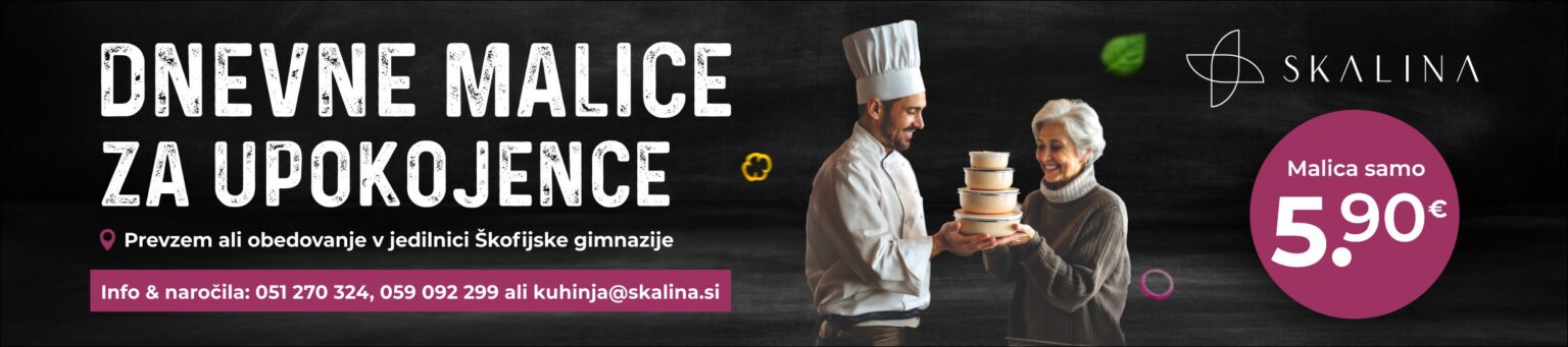 Prevzem hrane – Skalina
